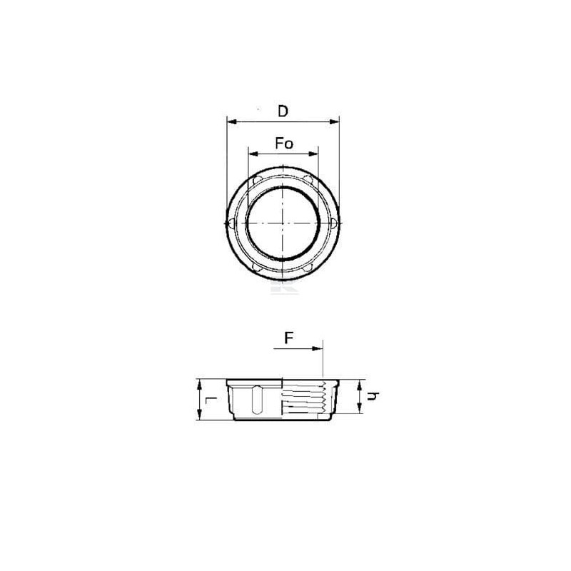 Piuliță fluture 1 1/4" Arag 2002050